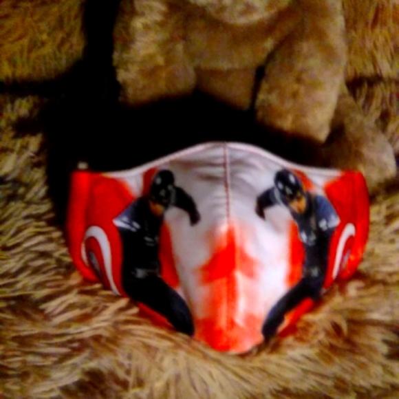 Captain America | Accessories | Captain America Kids Face Mask Costume ...